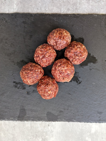 3oz Angus Smash Burger Balls Pack of 6 – Saffron Alley