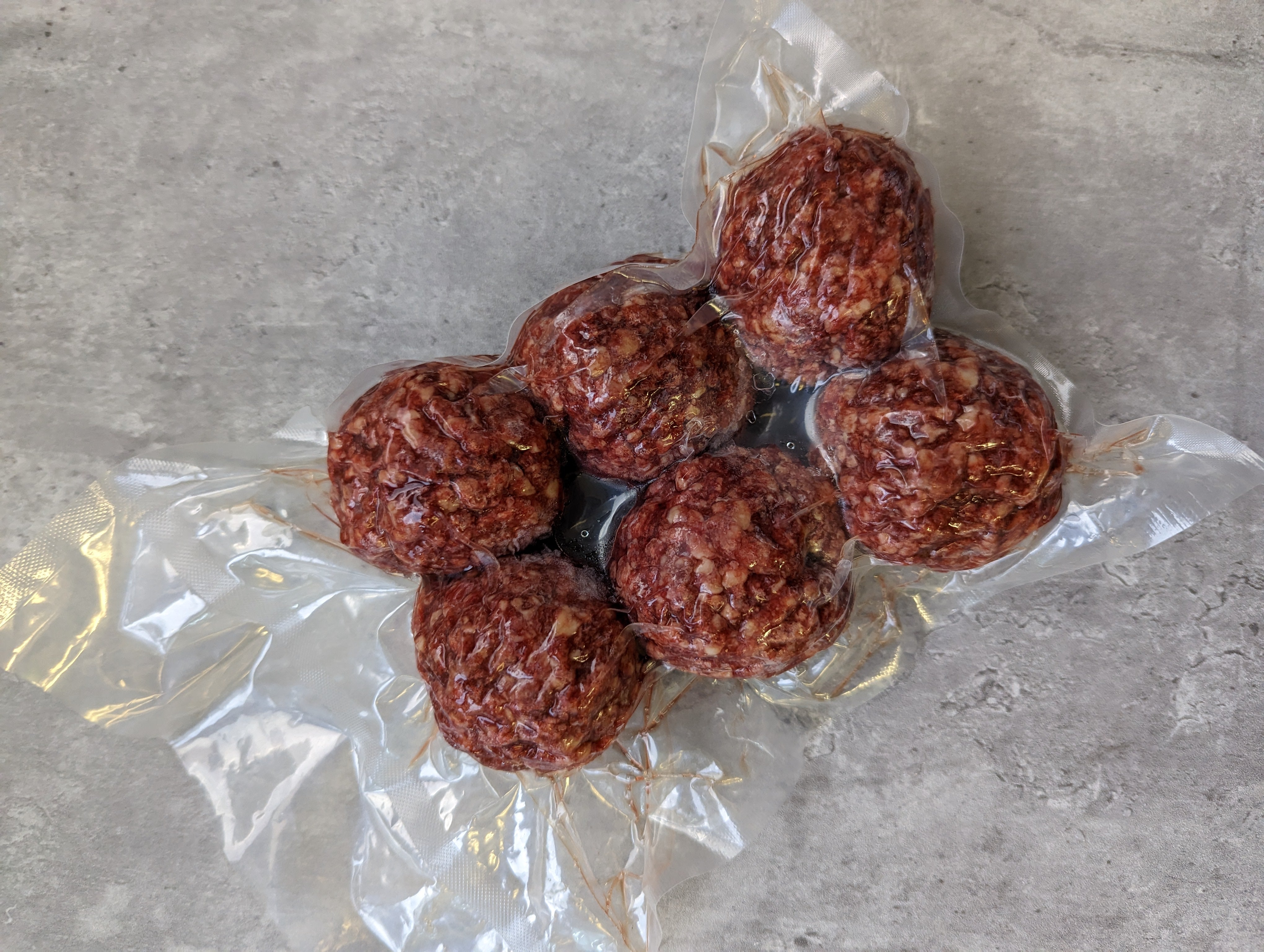 3oz Angus Smash Burger Balls Pack Of 6 Saffron Alley