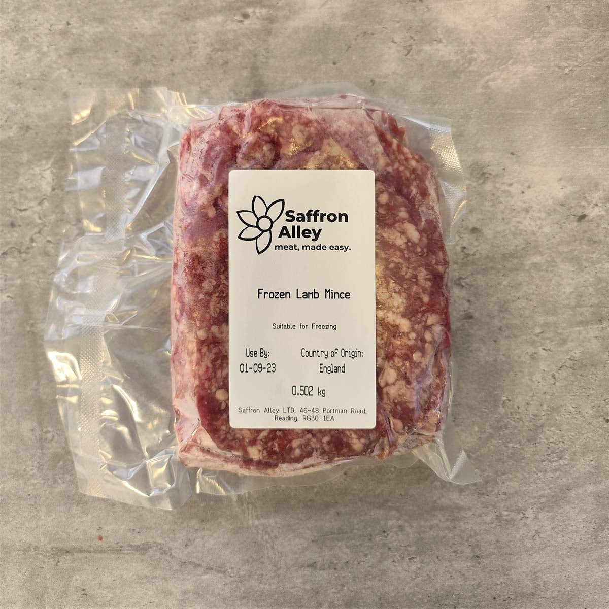 Halal Lamb Mince – Saffron Alley