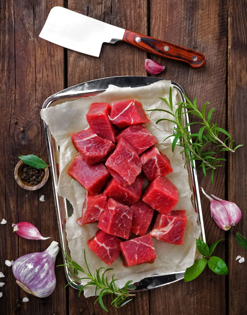 Halal Beef Mixed Dice Lean – Saffron Alley