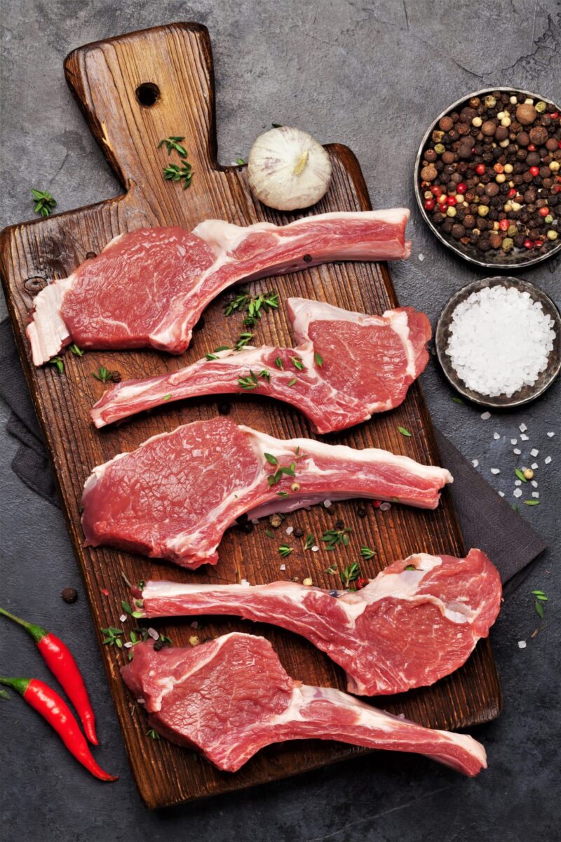 Halal Lamb Front Chops – Saffron Alley